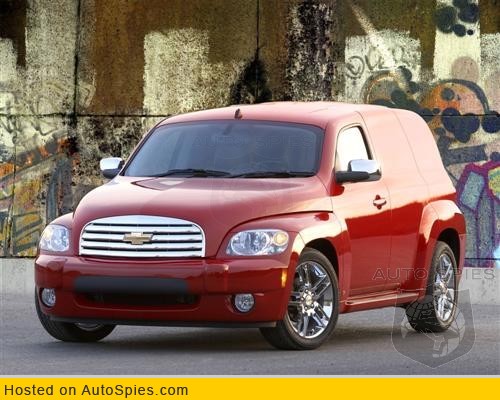 Pricing of the Chevrolet HHR Panel Announced - AutoSpies Auto News